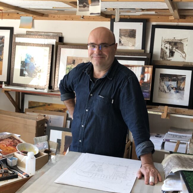 Marc Folly Watercolor Workshop in France | Workshops in France
